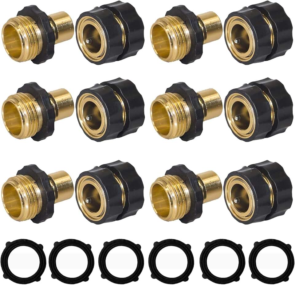 Amazon.com: Garden Hose Connectors & Accessories - Garden Hose ...
