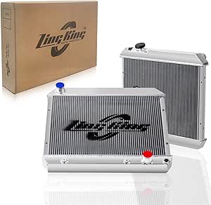 Amazon.com: ZING KING DPI284 3-Row Race Radiator Compatible with 1963 ...