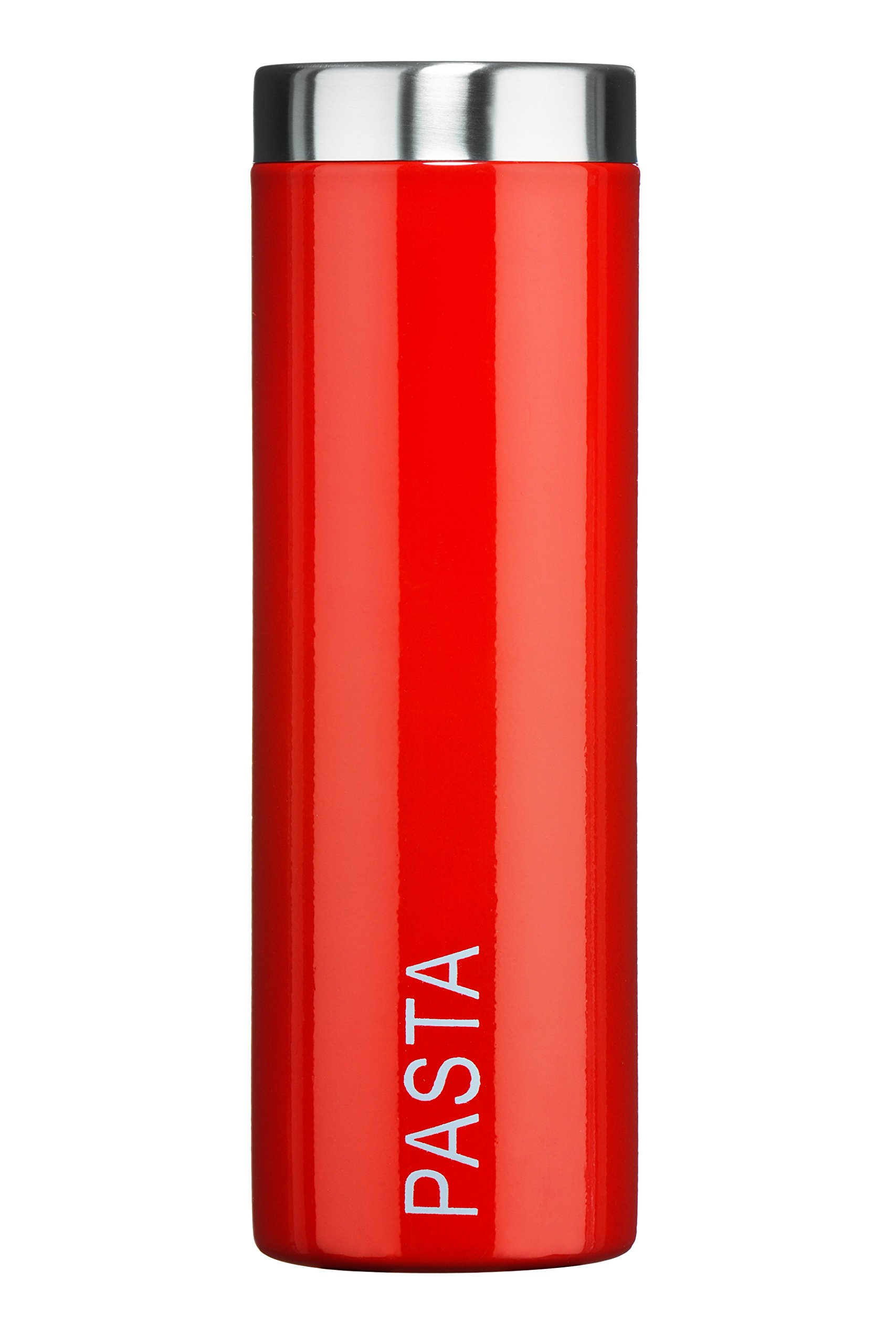 Premier Housewares Liberty Pasta Canister - Red, H28 x W10 x D10cm ...