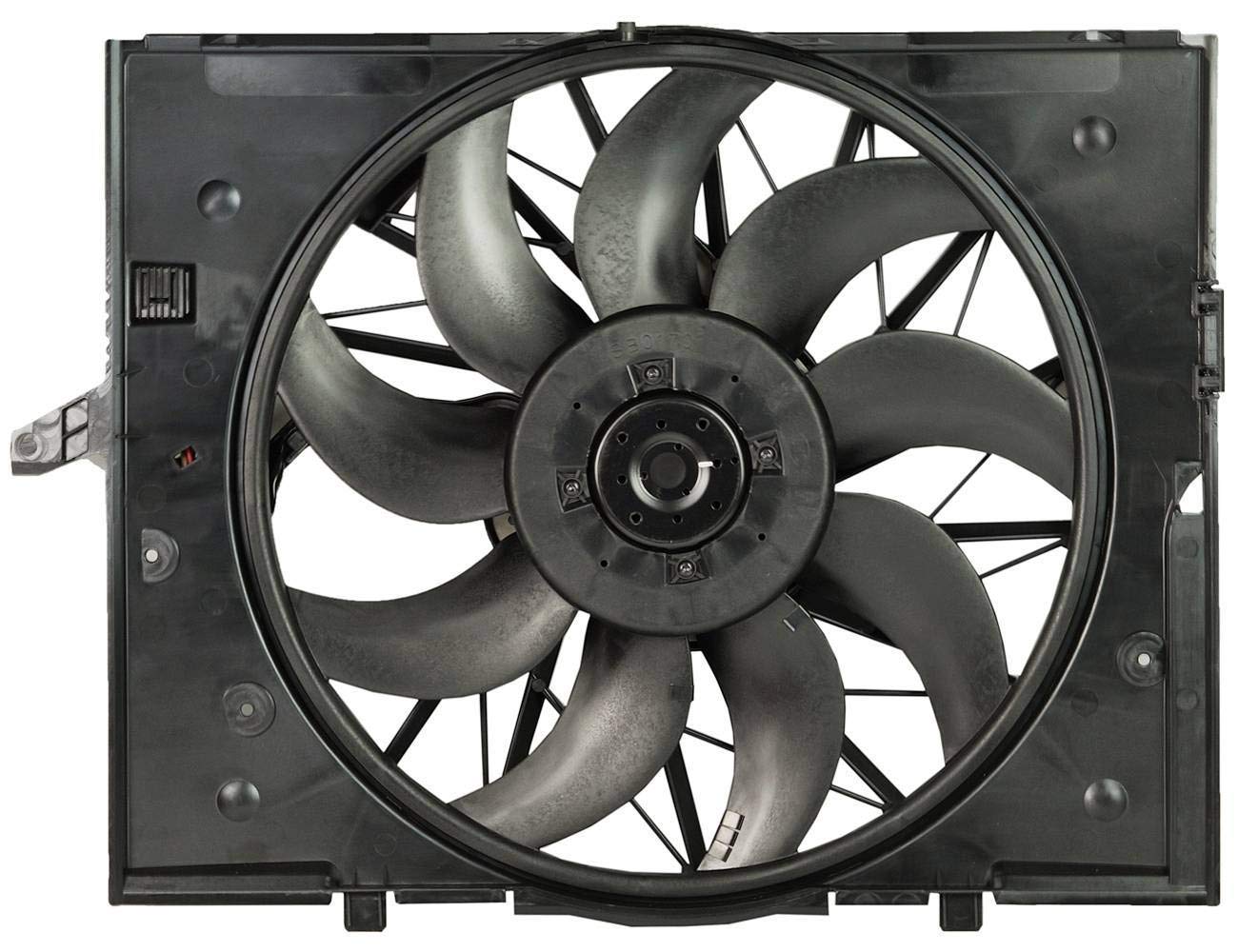 TOPAZ 17427543282 Radiator Brushless Motor Cooling Fan for BMW E60 E61 ...