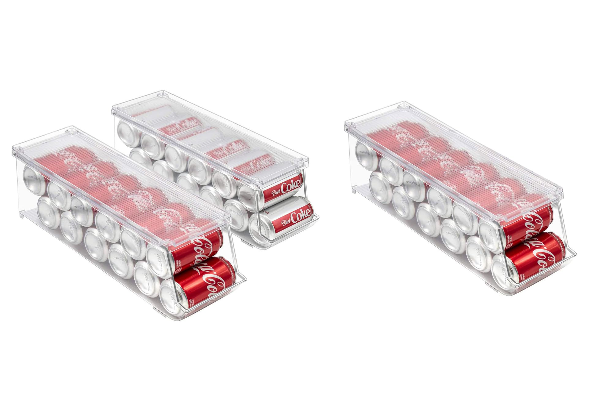 Amazon.com: Sorbus Soda Can Organizer Bundle - Set of Three Large Lided ...