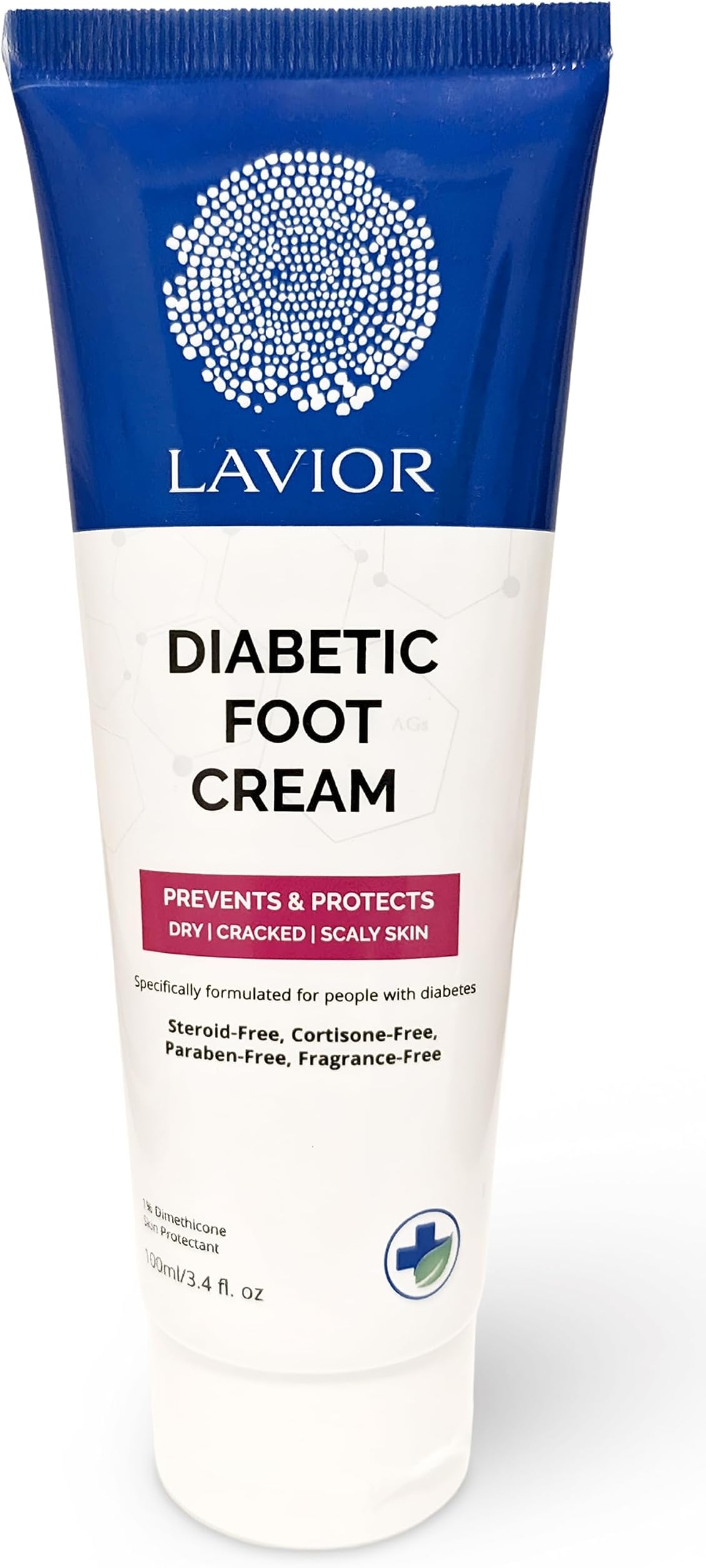 Amazon.com : SelfCare+ Diabetic Foot Cream For Dry Cracked Feet. Leaves ...