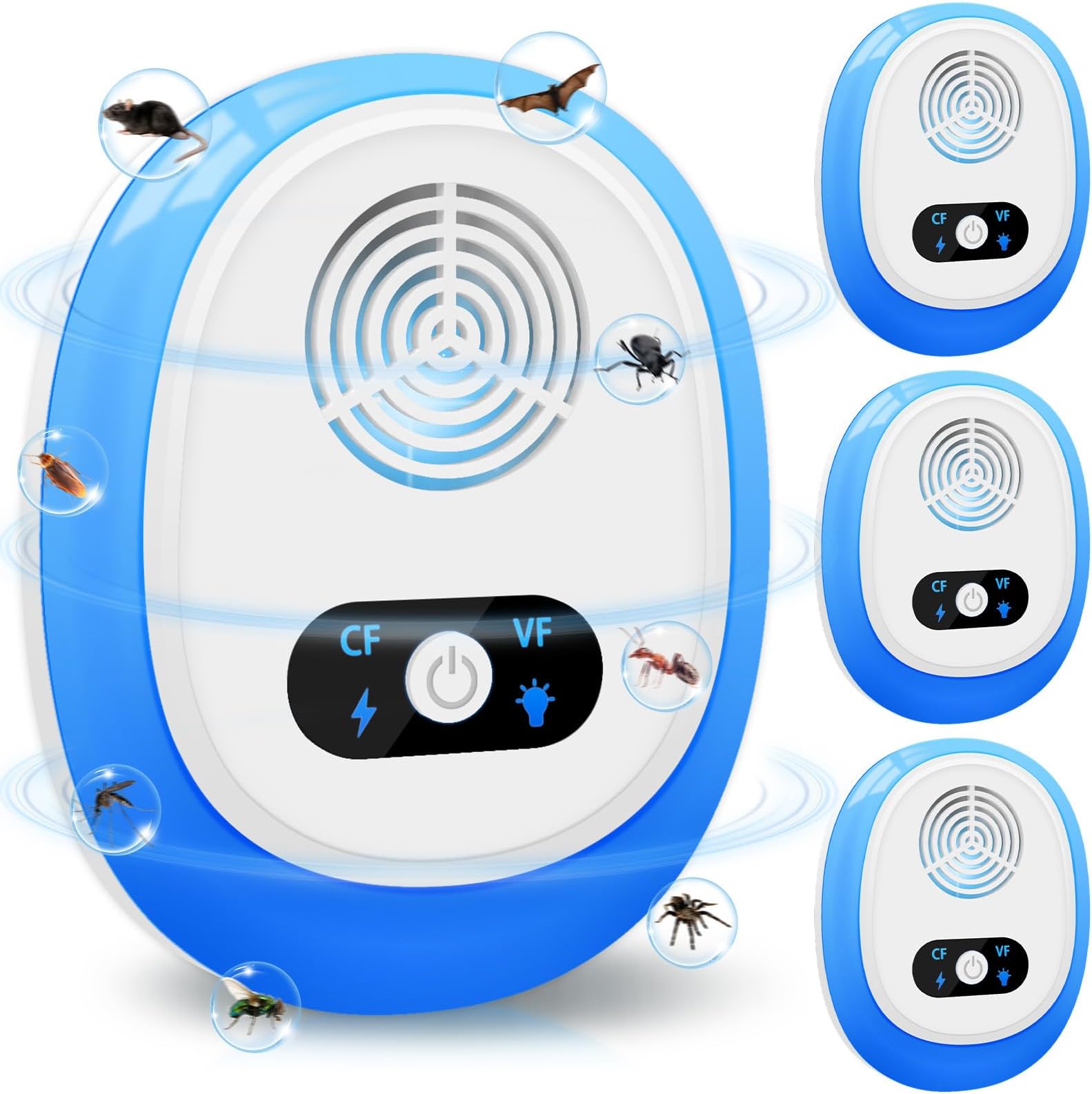 Pestbye® Battery Operated Spider Repellent & Deterrent - Ultrasonic ...