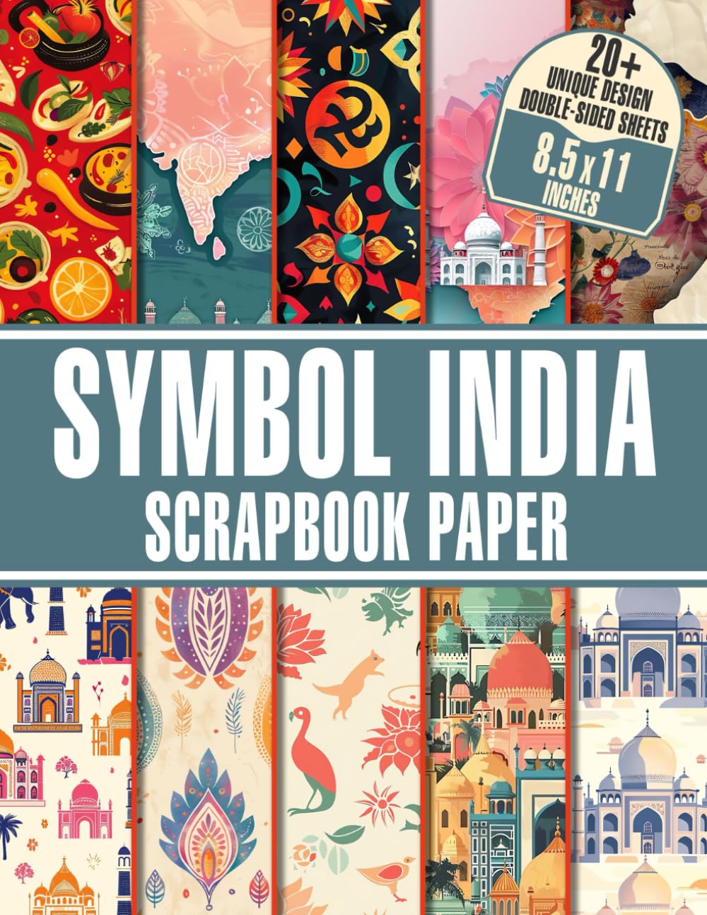 Symbol India Scrapbook Paper: Exquisite Indian-themed for Scrapbooking ...