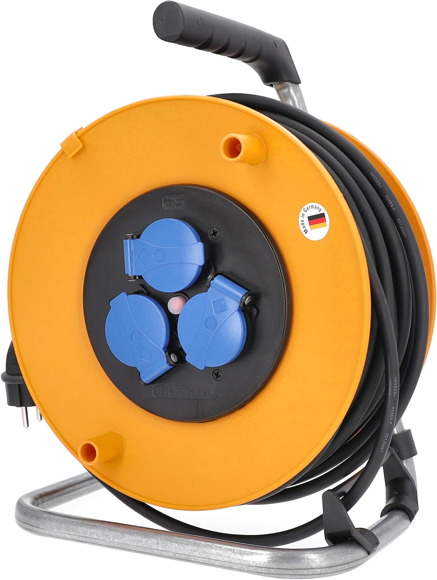 Rallonge électrique avec enrouleur de câble 50 m x 2,5 mm2-68019 ...