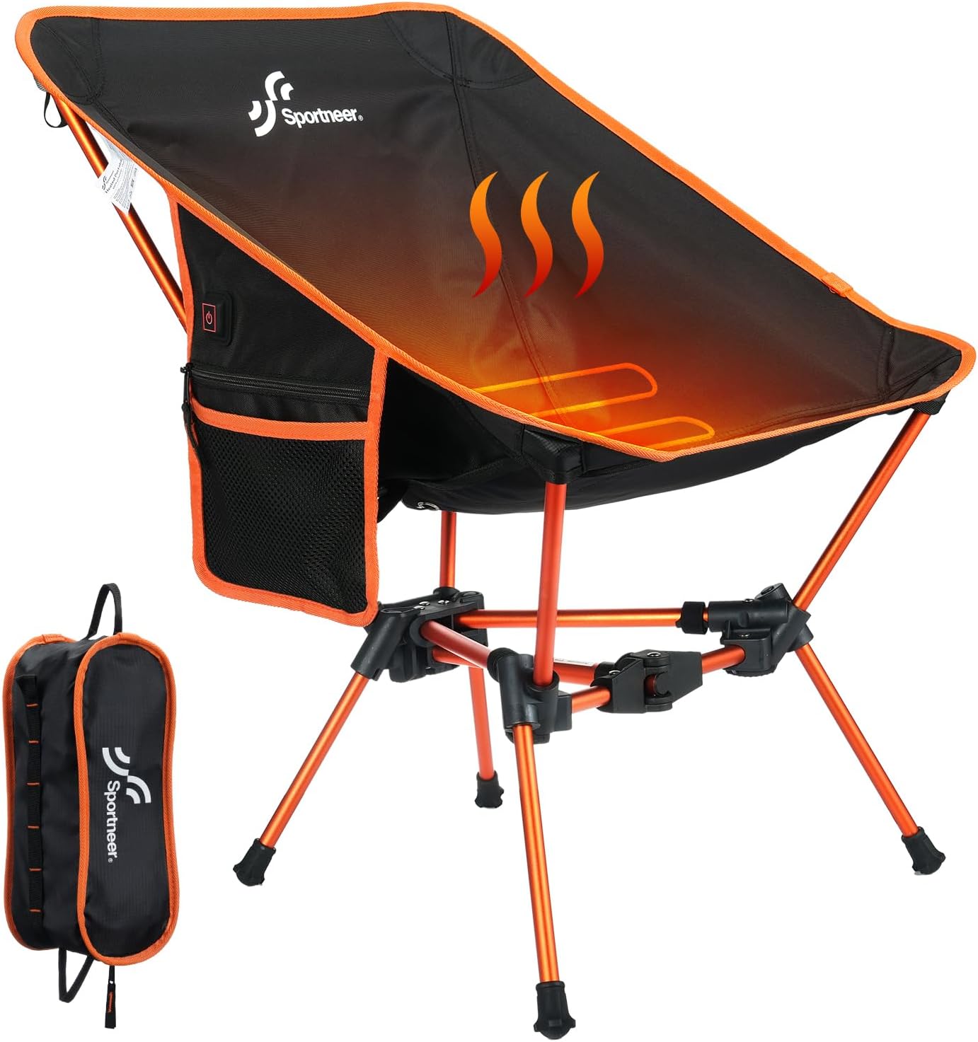 Amazon.com : Sportneer Heated Chairs Outdoor Sports, Heated Camping ...