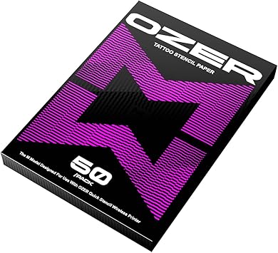 Amazon.com: OZER 50 Sheets Tattoo Transfer Paper A4 Size, Thermal ...
