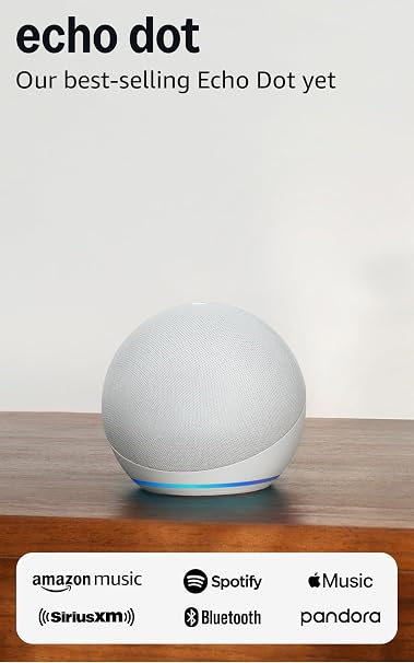 Amazon.com: Like-New Amazon Echo Dot (newest model) - Vibrant sounding ...