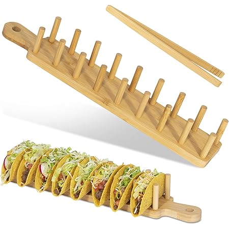 Amazon.com: Taco Holder Kit, 3-in-1 Taco Set - Taco Shell Stand ...