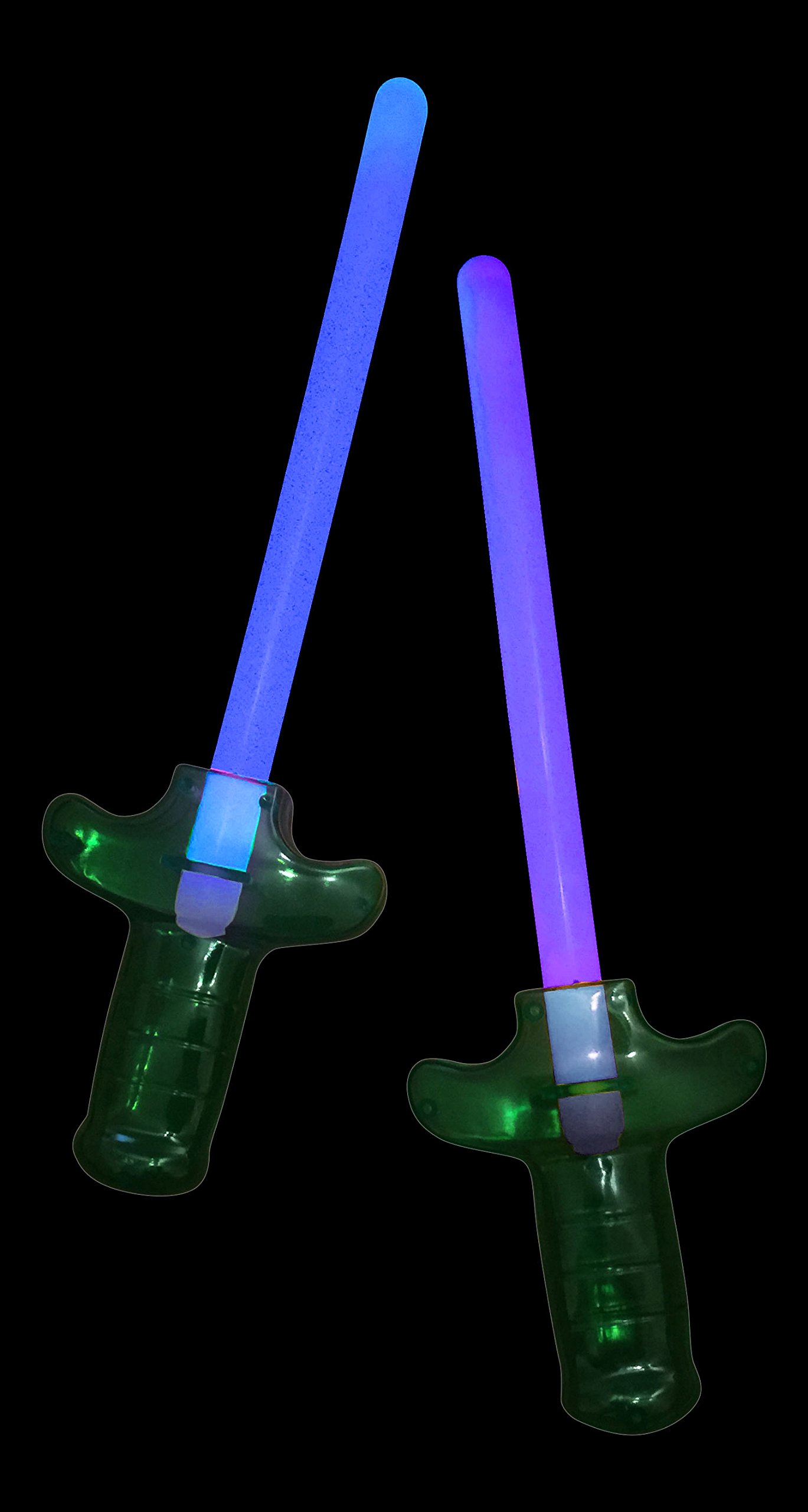 Glow Stick Swords/Wands (2, Blue) : Amazon.co.uk: Toys & Games