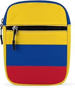 Amazon.com : Colombian Flag Crossbody Bag Small Shoulder Bag Adjustable ...