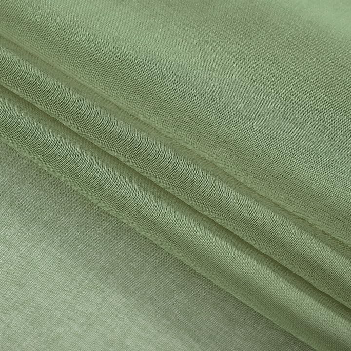 Snapklik.com : MIULEE Sage Green Linen Textured Sheer Curtains For ...