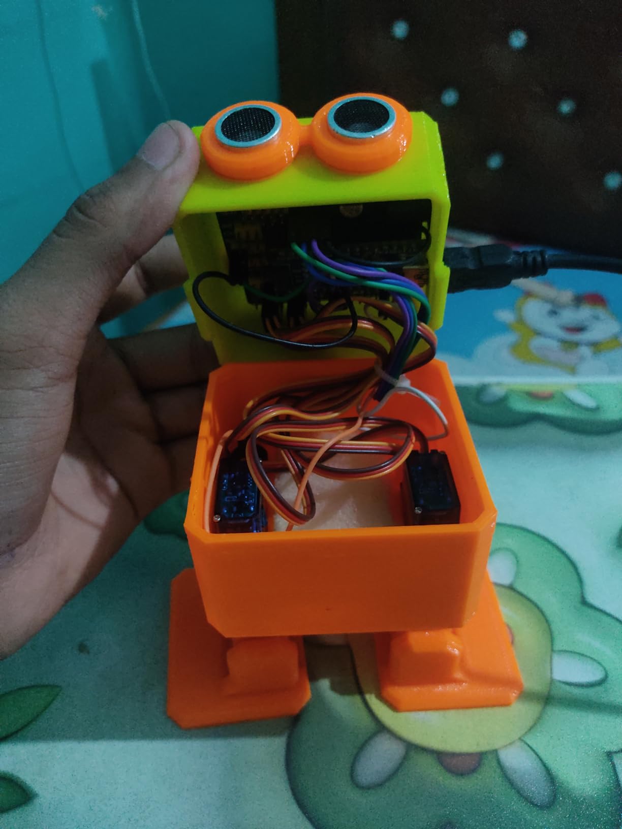 AUTO BOTIX Otto Dancing Bot 3D Printed Diy Kit |3D PARTS ONLY|PACK OF 1 ...