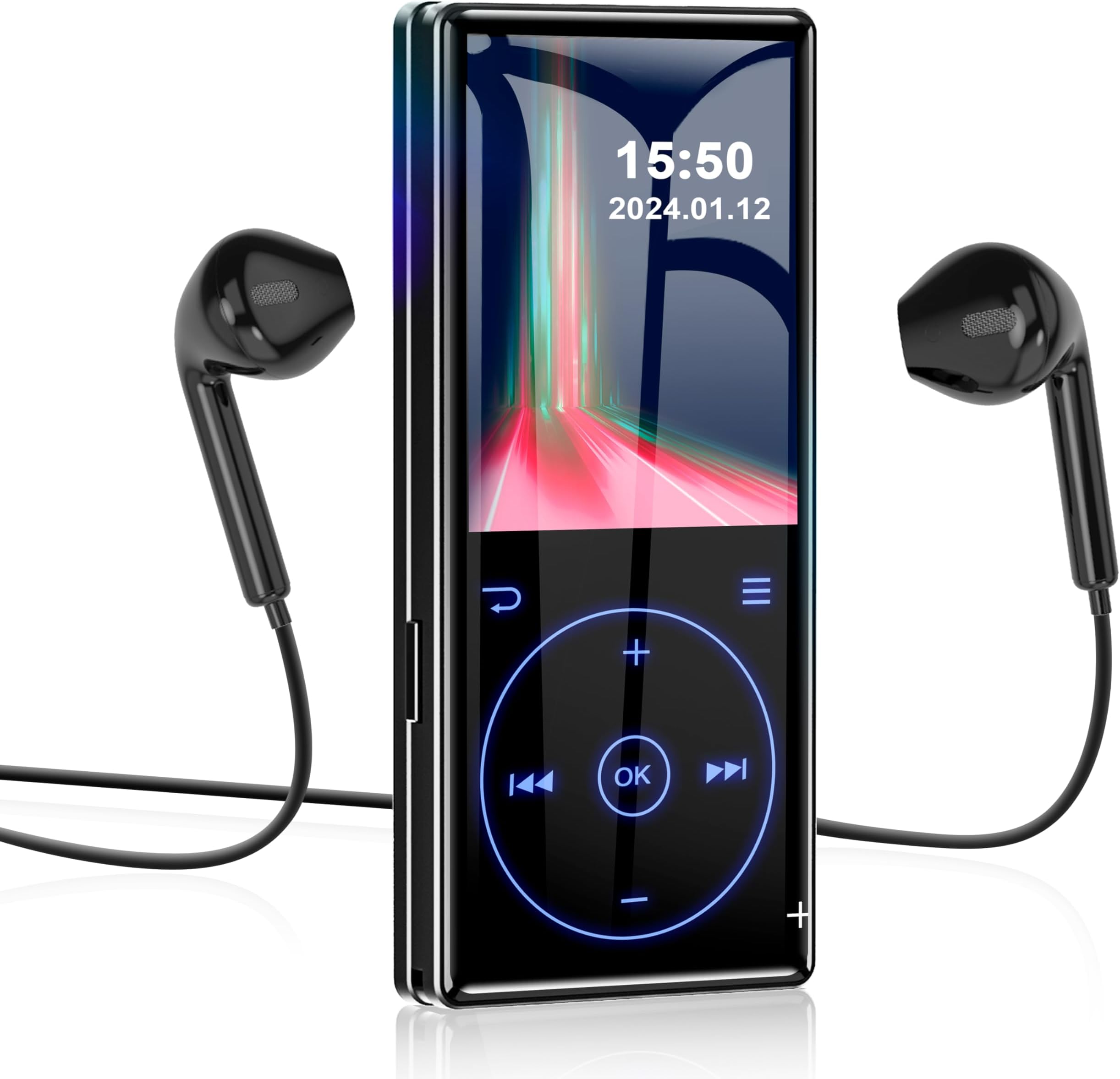 Amazon.com: RUIZU 32GB MP3 Player with Bluetooth 5.3, 1.8" Screen ...