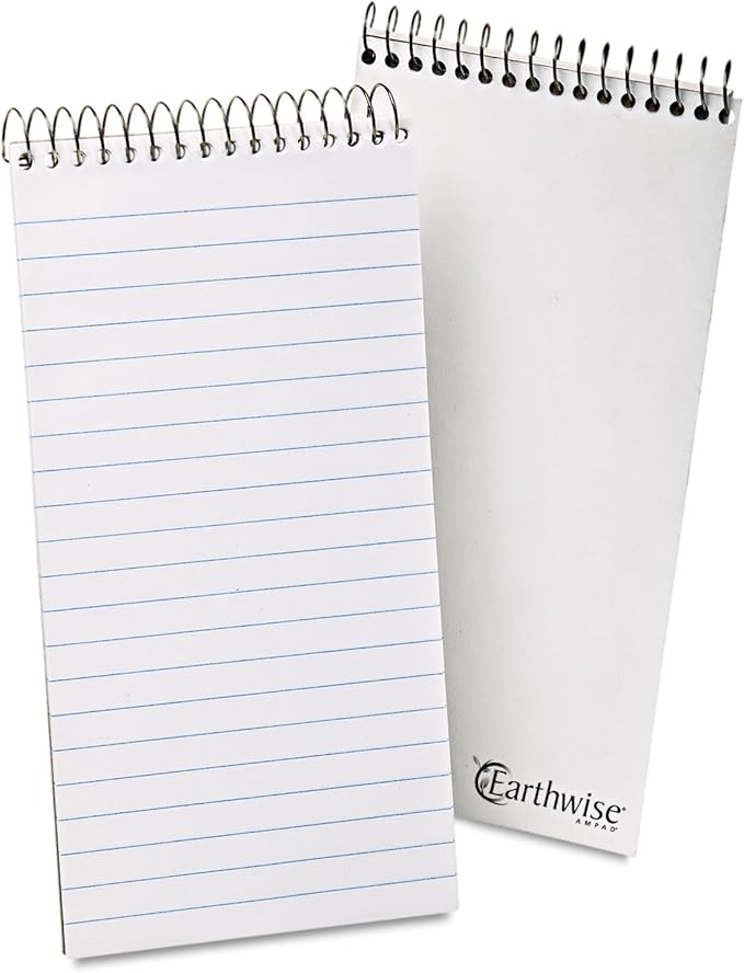 Amazon.com : Ampad Earthwise by Ampad Recycled Reporter's Notepad ...