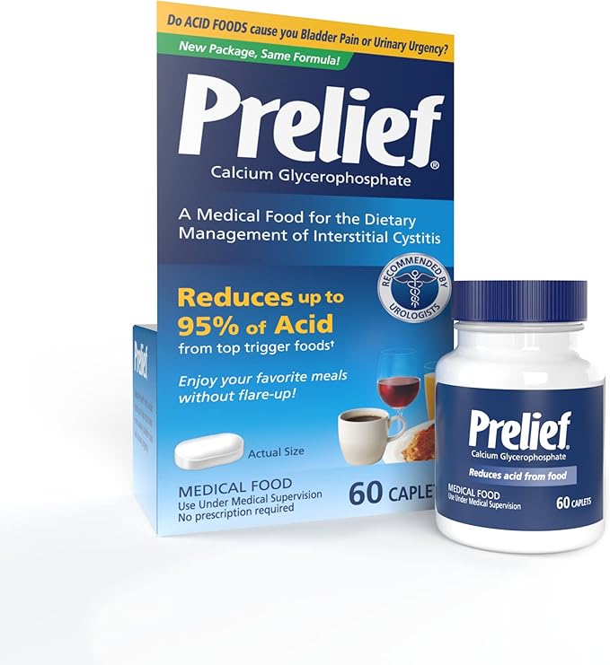 Amazon.com: Prelief Acid Reducer Caplets Dietary Supplement, 60 Count ...