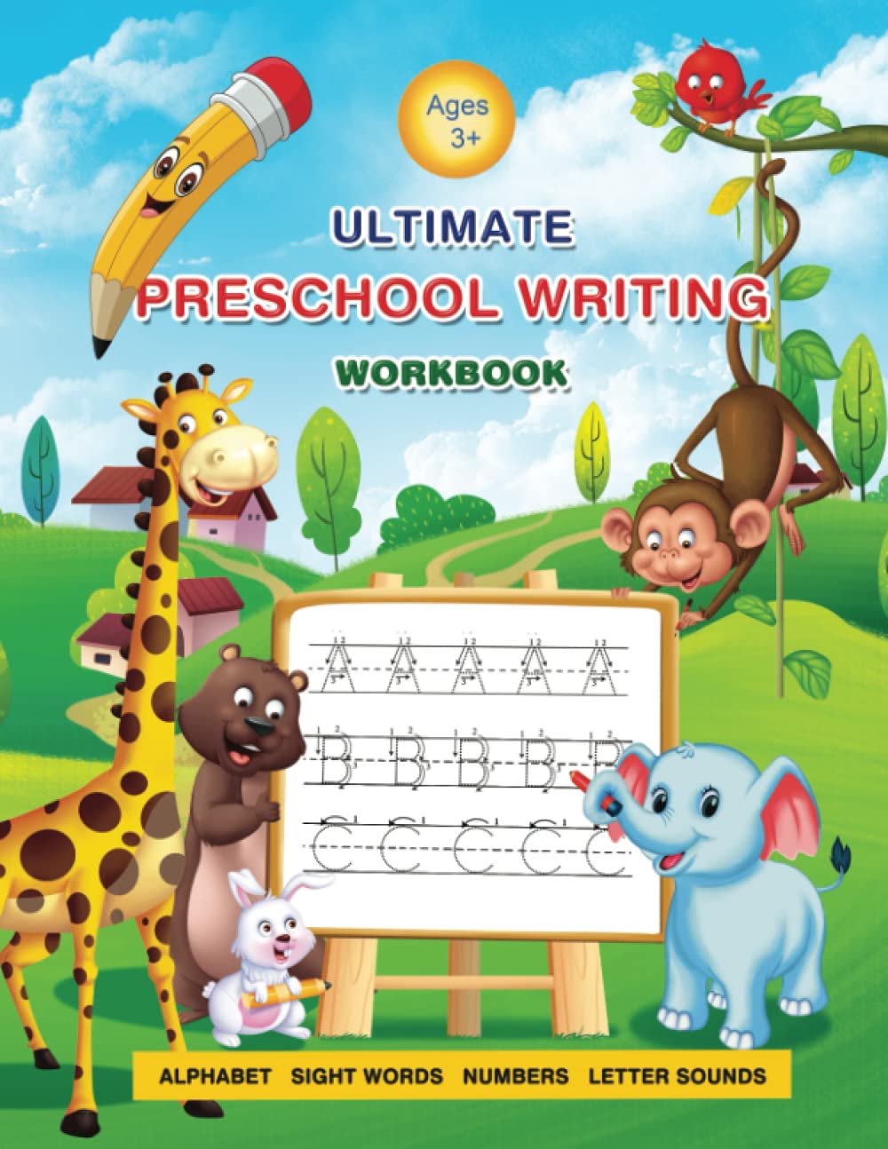 Buy Ultimate Preschool Writing Workbook: 165+ pages of Hands-on ...