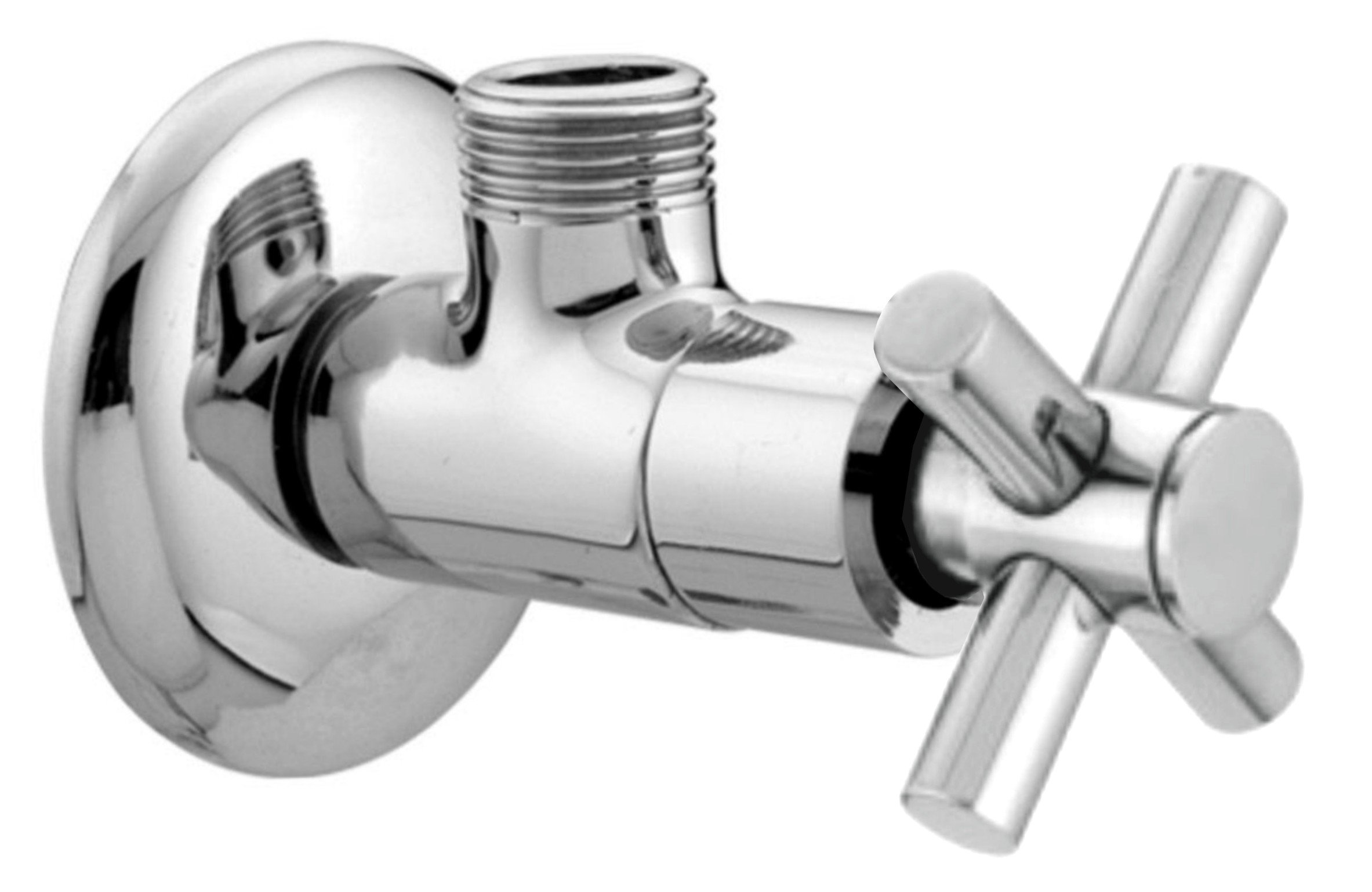 Buy Drizzle Angle Valve Corsa Brass Chrome Plated/Angle Cock For ...