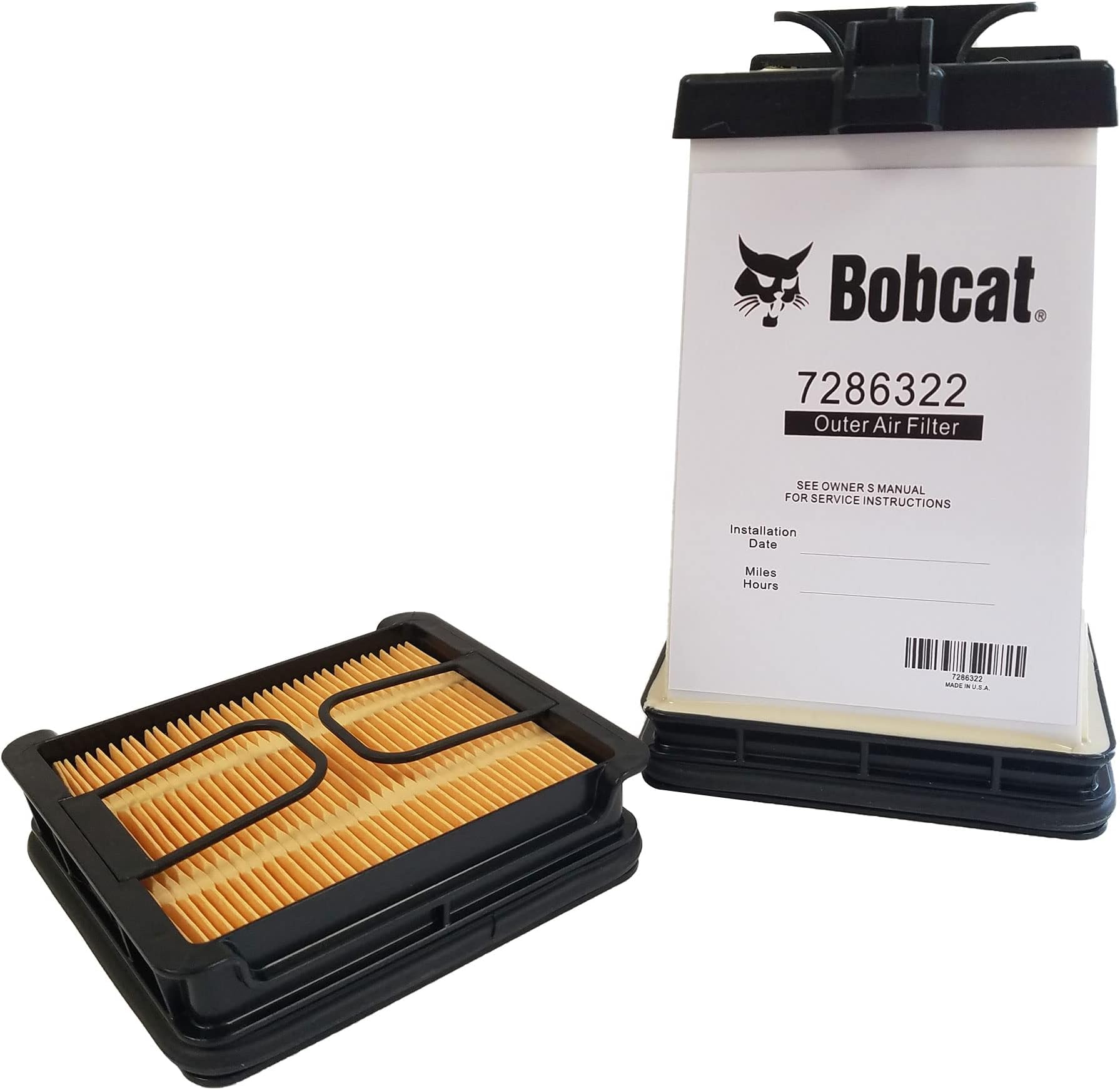 Amazon.com: Recmod Air Filter 7010030 7286652 7010031 for Bobcat Loader ...