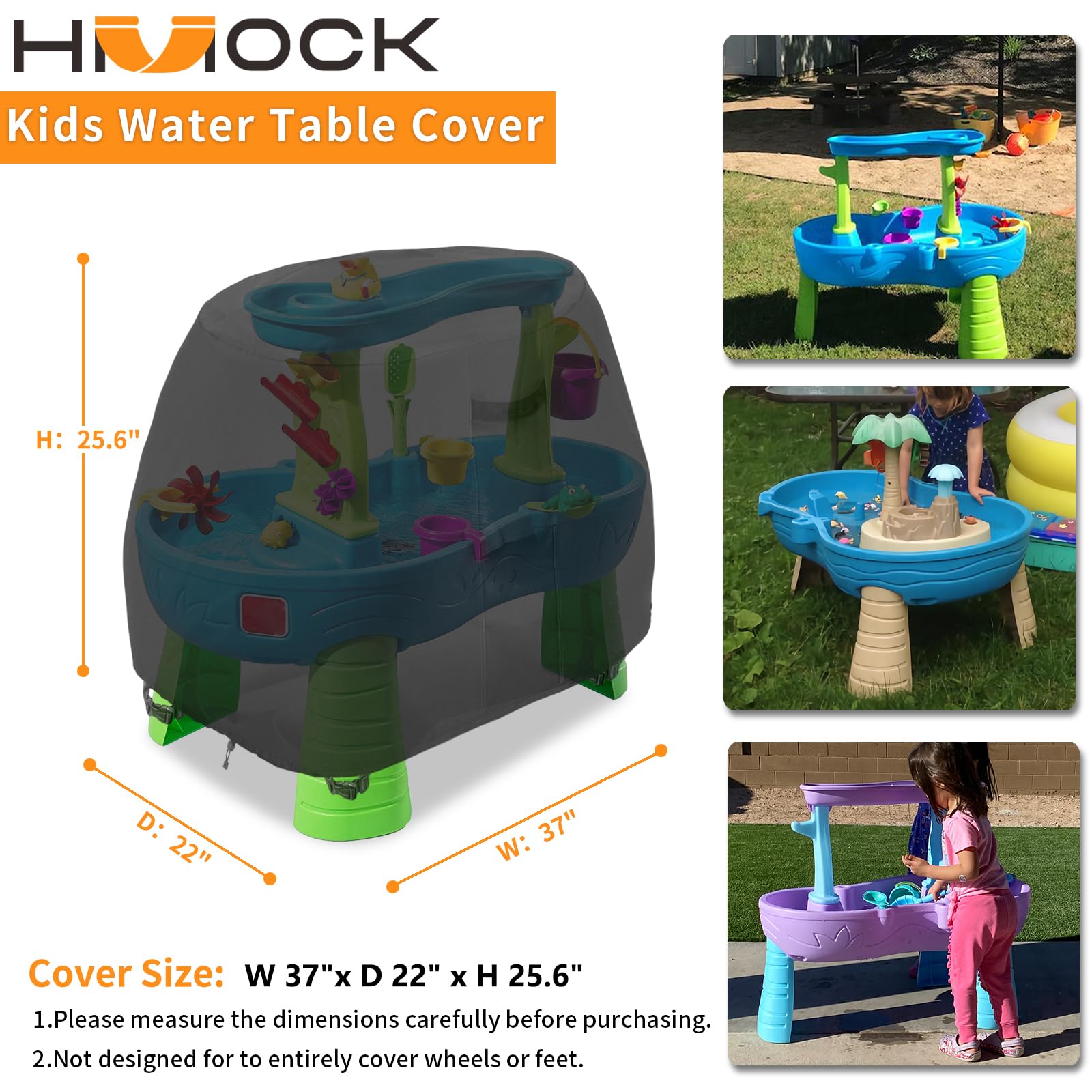Snapklik.com : HMOCK Kids Water Table Cover Fit Step 2 Water Table ...