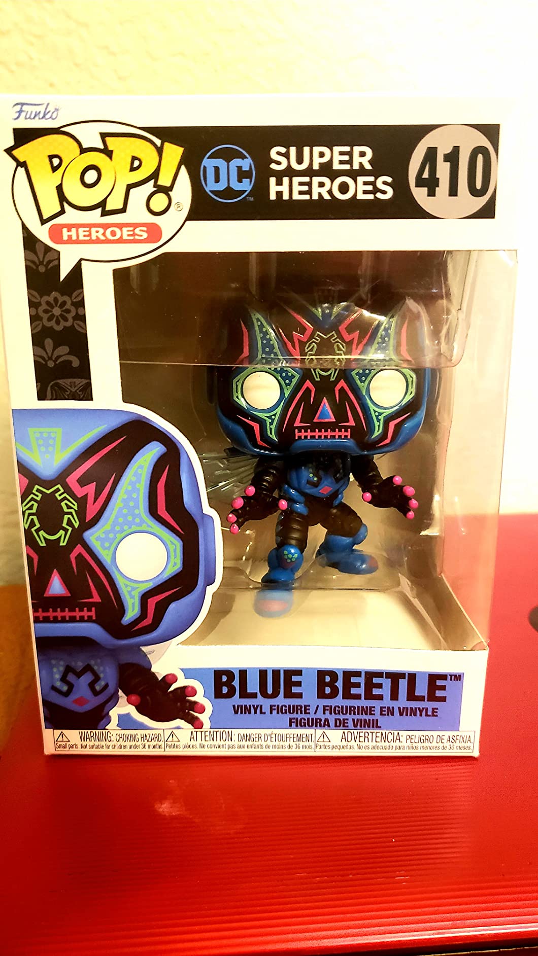 $2/mo - Finance Funko POP Heroes: Dia De Los DC - Blue Beetle ...