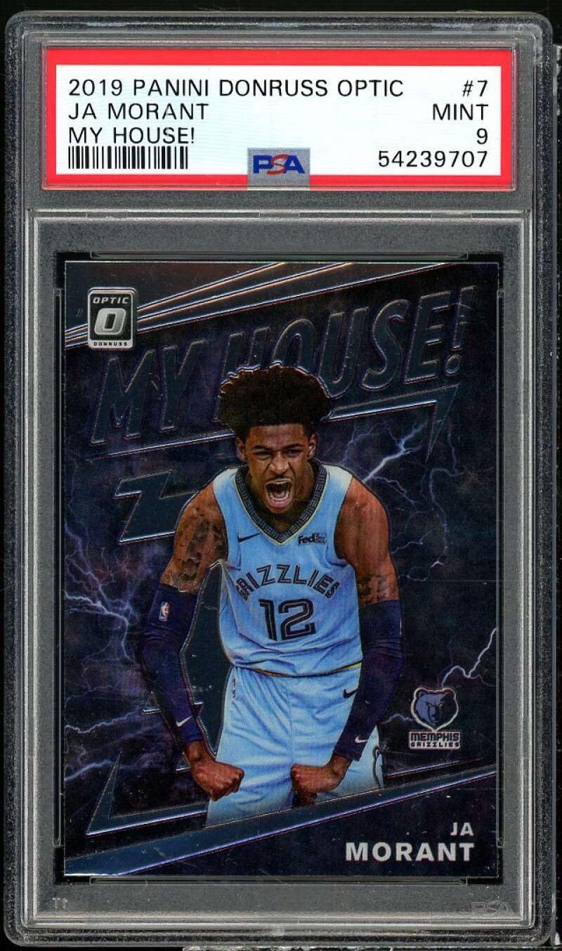 Amazon.com: Ja Morant Rookie Card 2019-20 Panini Donruss Optic My House ...