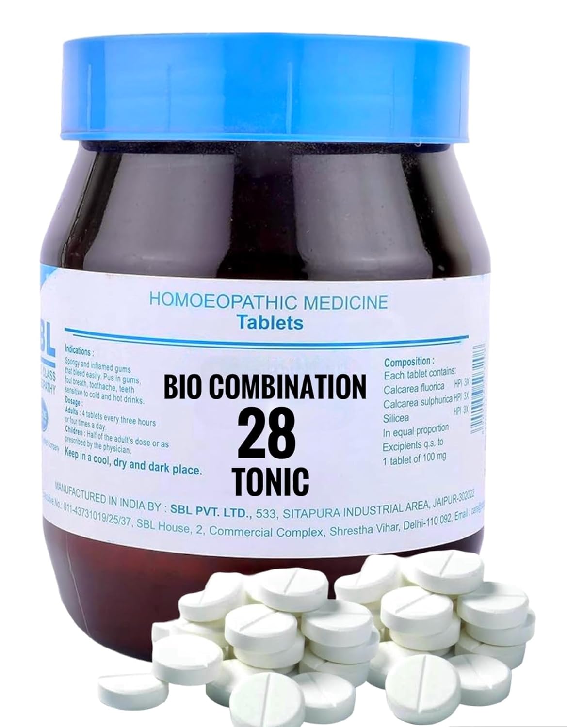SBL Bio Combination 28 Tonic Tablets 450g - BIG SIZE : Amazon.in: Health & Personal Care