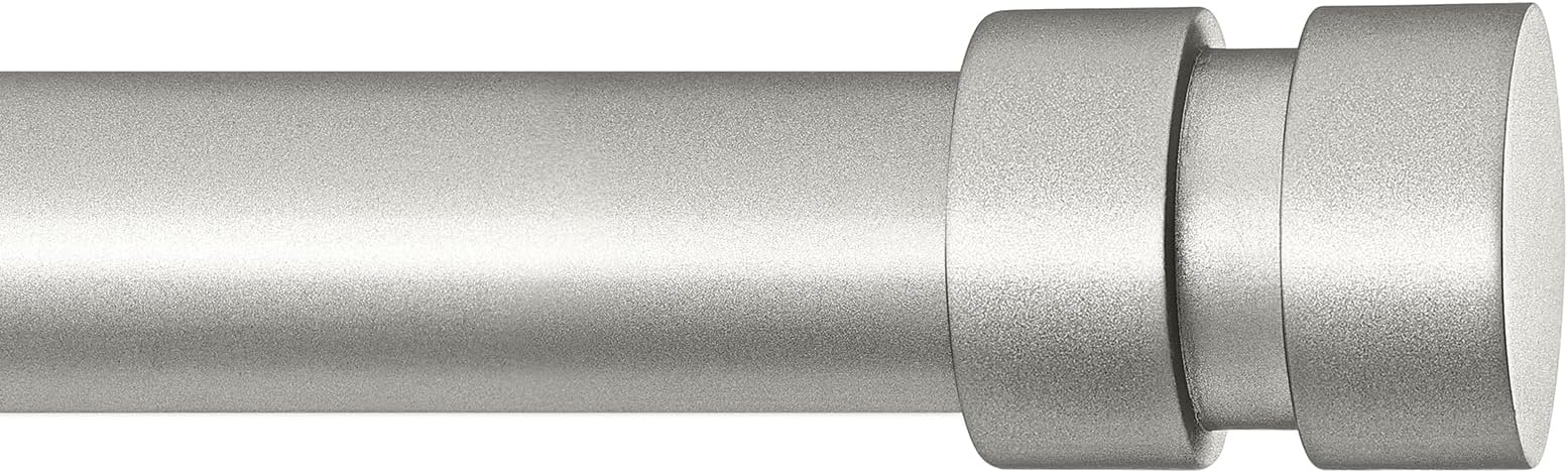 Amazon.com: Amazon Basics Adjustable 1 Inch Curtain Rods for Windows ...