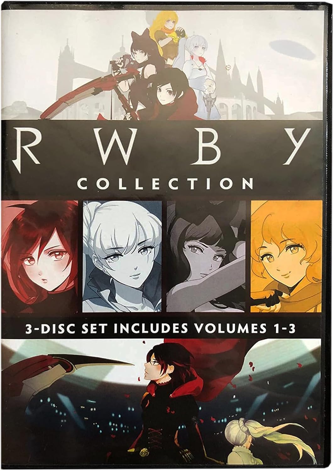 Amazon.co.jp: RWBY Collection Vol 1-3 DVD 3 Disc set : DVD