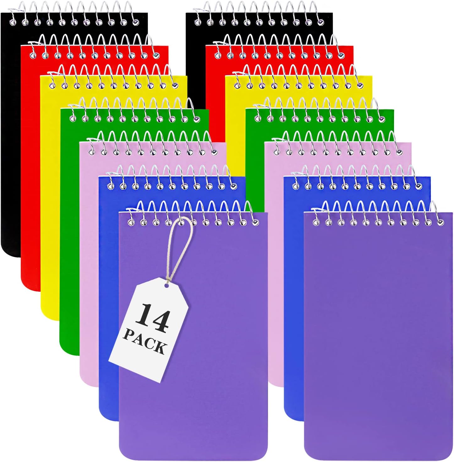 Amazon.com : XiQiDianr Small Notebooks, Pocket Notebook 3x5, Spiral ...