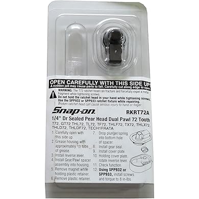 Amazon.co.jp: スナップオン ラチェット リペアキット 差込み角:3/8" 80ギヤ 【並行輸入】 RKRF80 : DIY・工具 ...