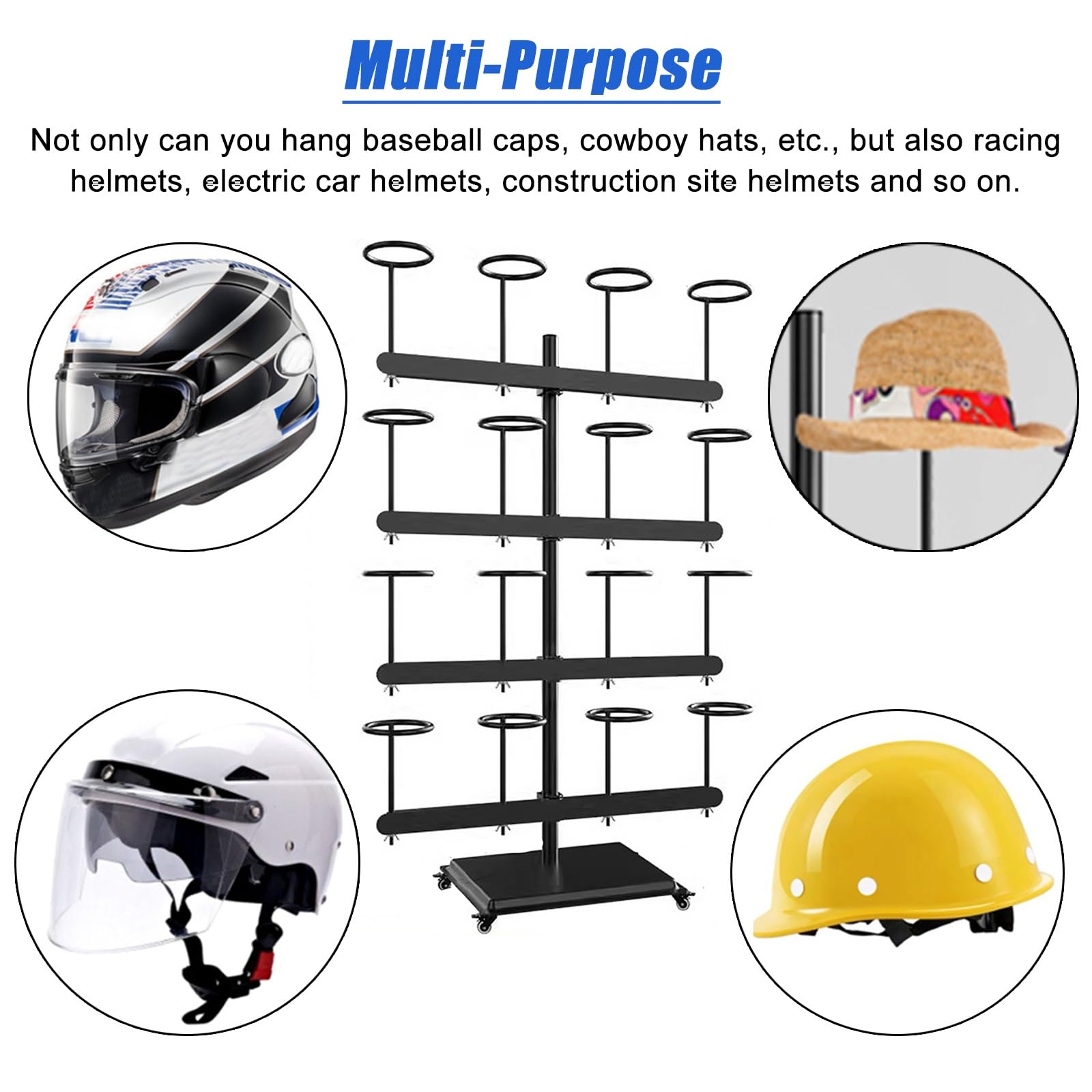 Motorcycle Helmet Stand Zjyufy Helmet Stand, Motorcycle Helmet Holder ...