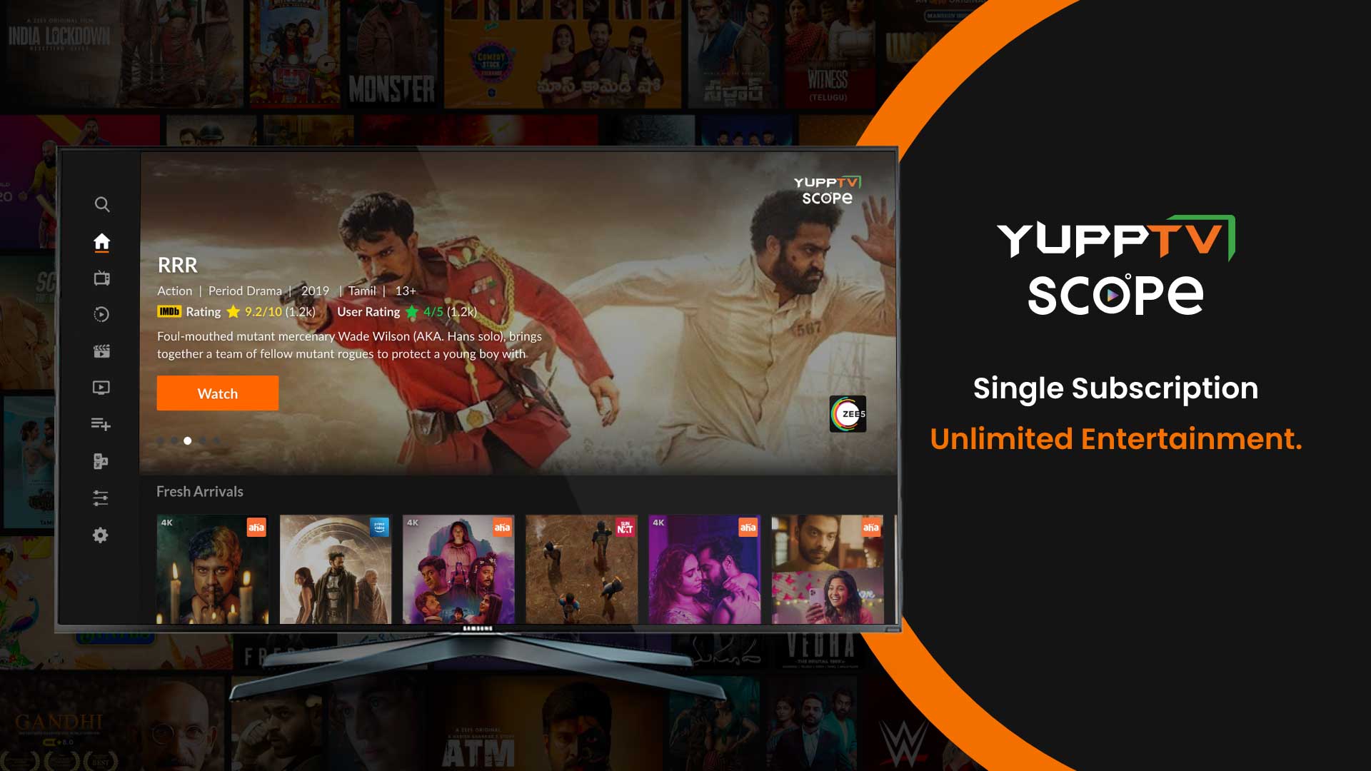 YuppTV Scope - App on Amazon Appstore