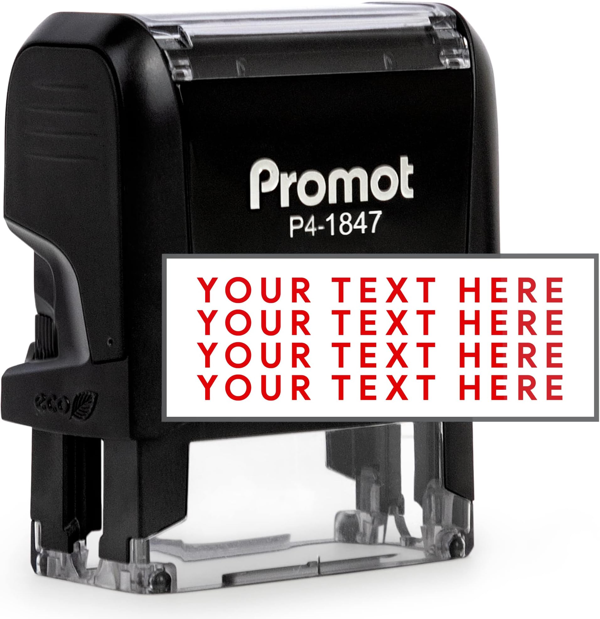 Amazon.com : Xstamper Pre-Inked Custom Stamp N12 1" x 2" : Office Products