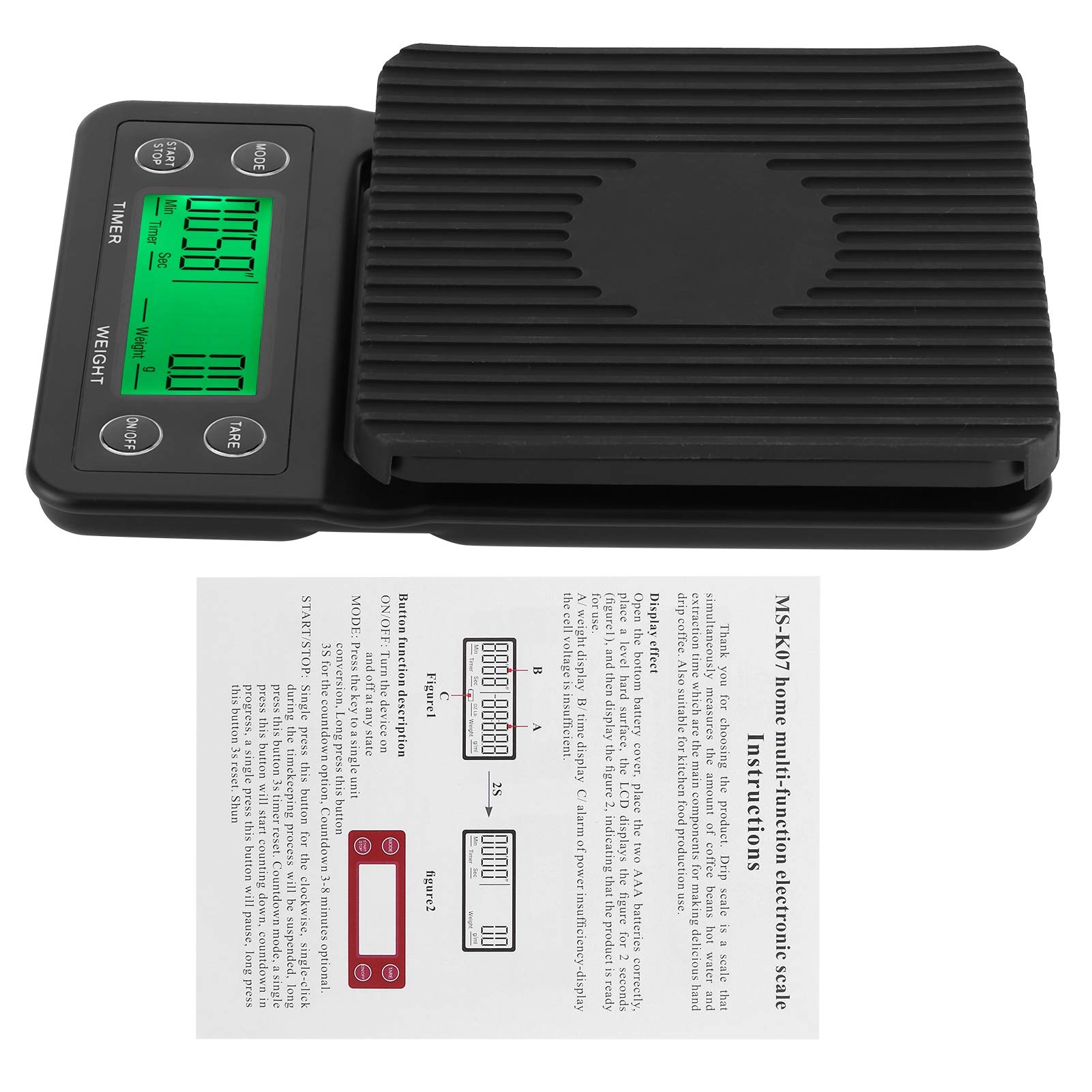 Buy Pour Over Coffee Scale, Highly Accurate Drip Coffee Scale with ...