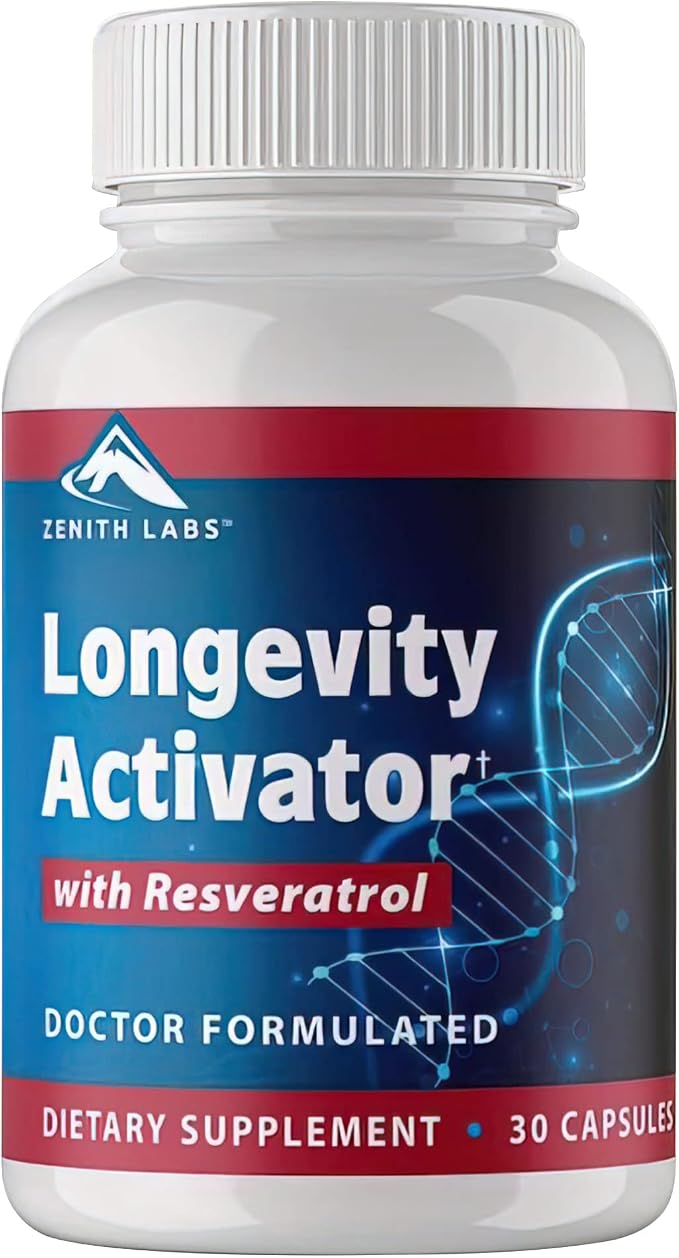 Amazon.com: Longevity Activator Anti-Aging Supplement - Dietary ...