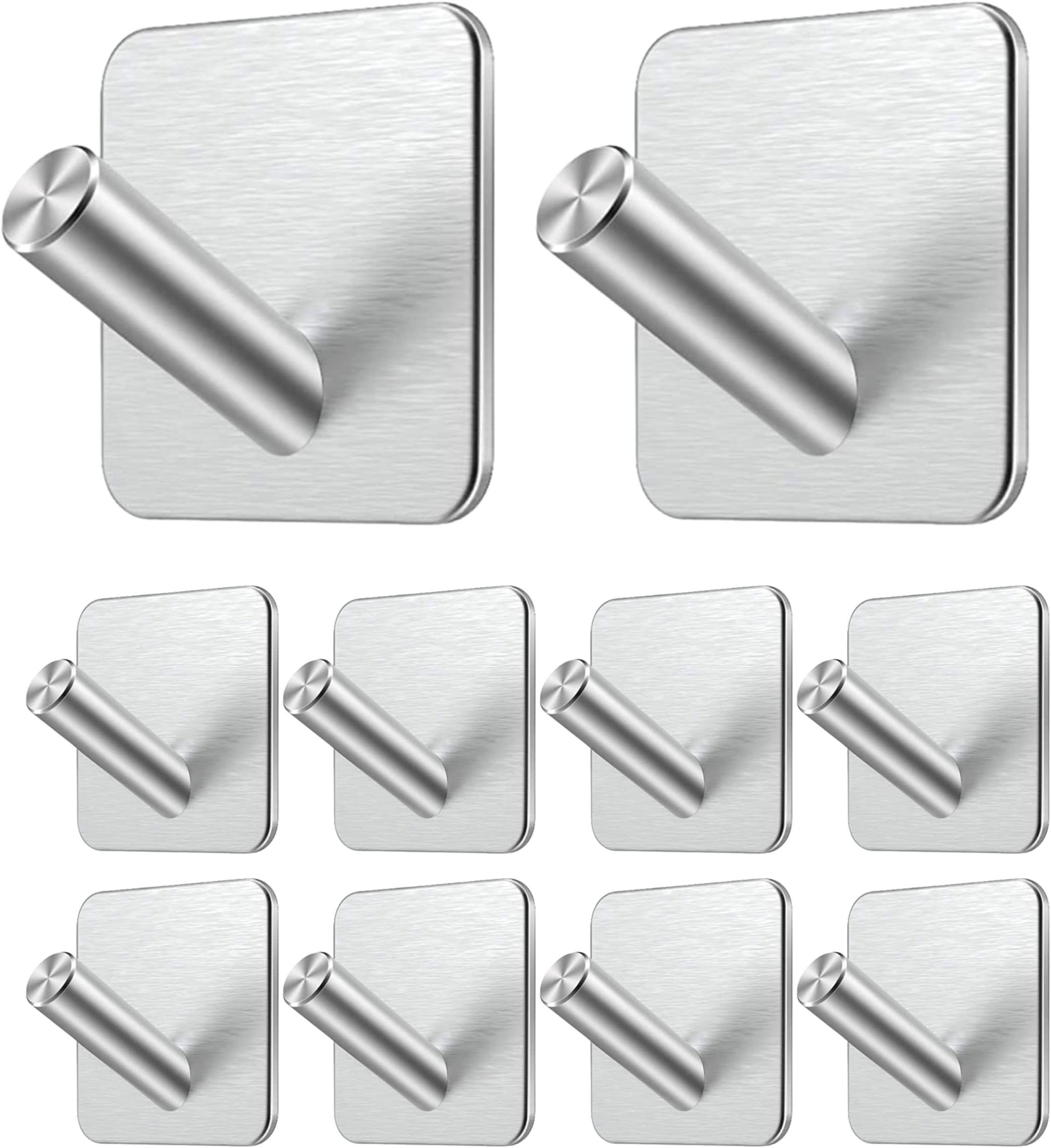 HASTHIP® Wall Hooks for Hanging Strong, Hooks for Wall Without Drilling ...
