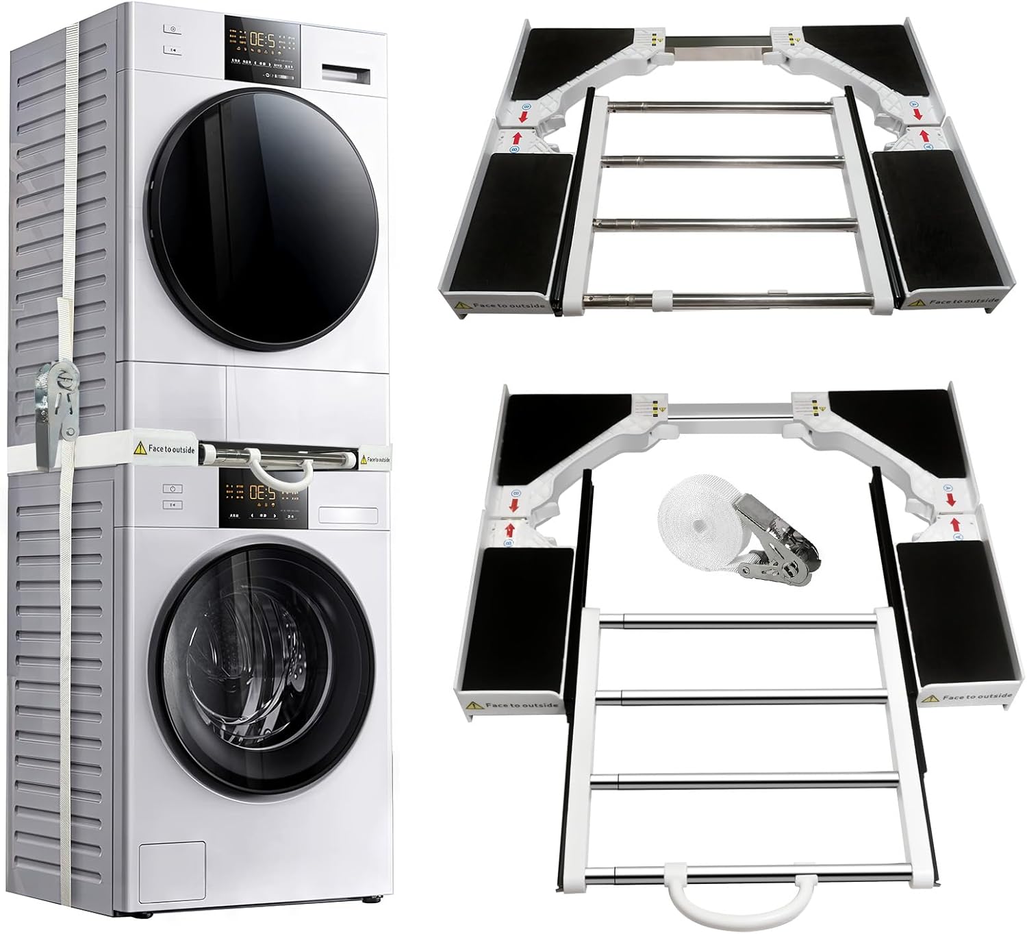 Amazon.com: Washer Dryer Stacking Kit, Universal Stacking Kit for ...