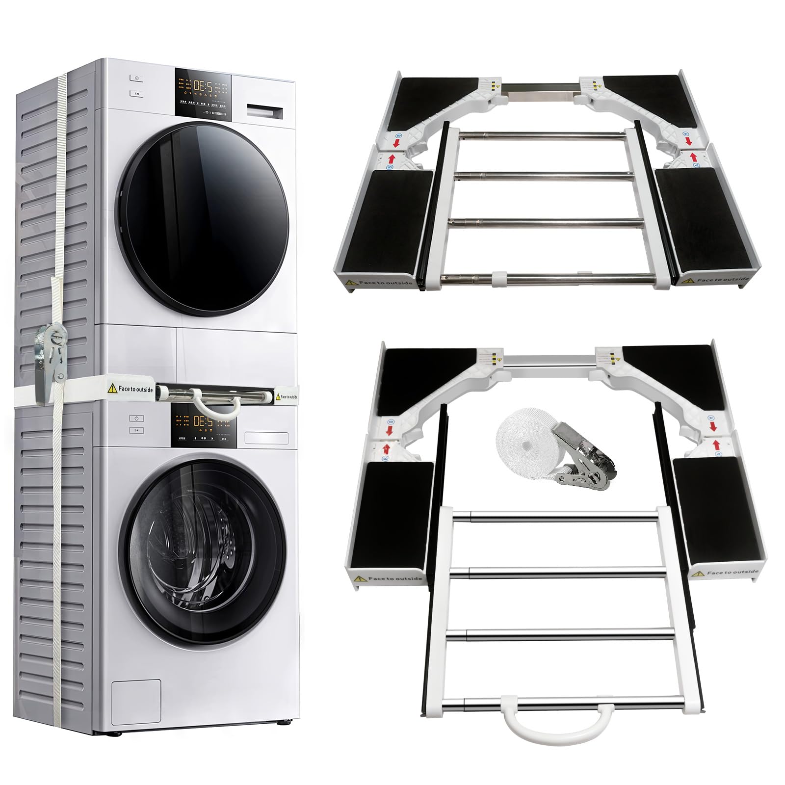 Amazon.com: Washer Dryer Stacking Kit, Universal Stacking Kit for ...
