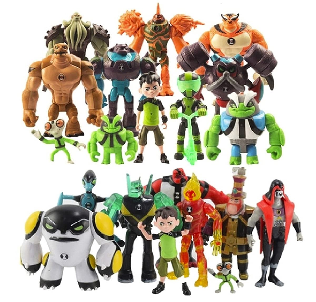 Buy NEW 2023 20 PCS Omnitrix 5" Action Figures – Includes Four Arms ...