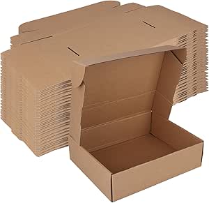 MIVIDE 18PCS A4 Cardboard Boxes for Posting, 33x24x4CM Corrugated ...