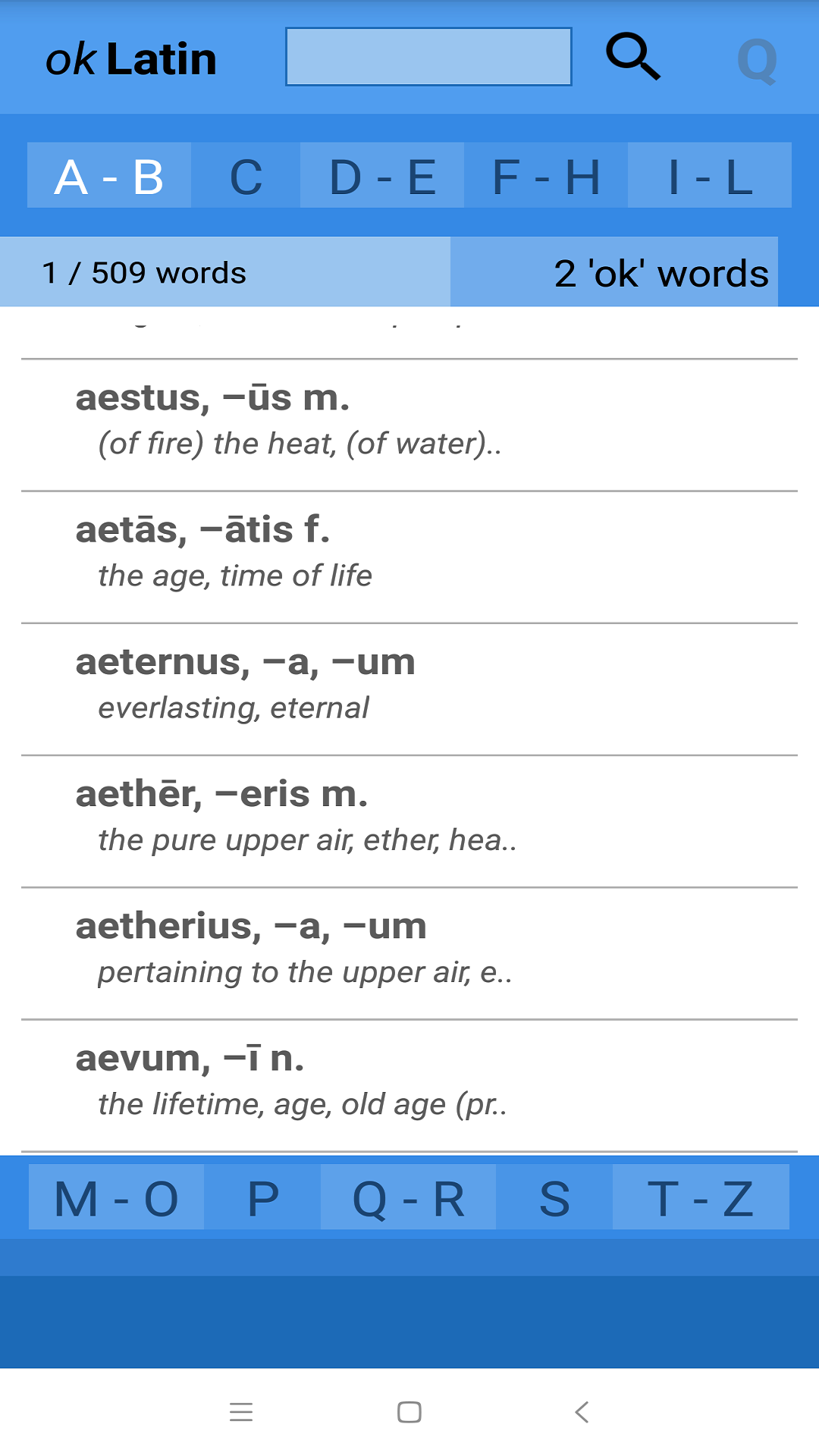 ok Latin - App on Amazon Appstore