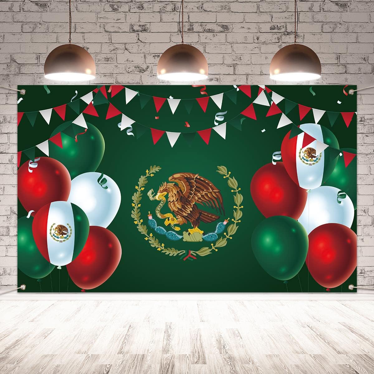 Amazon.com : Mexican Independence Day Backdrop for Photography Viva ...
