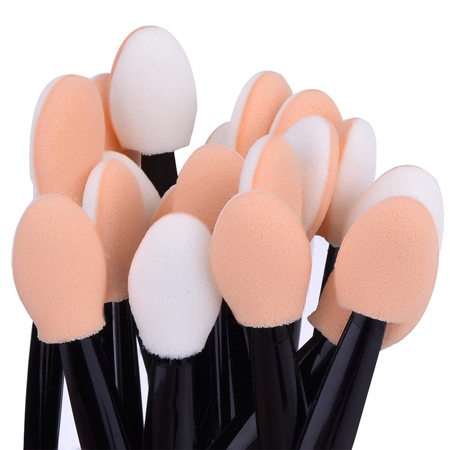 Amazon.com: eBoot Disposable Dual Sided Eyeshadow Brush Sponge Tipped ...