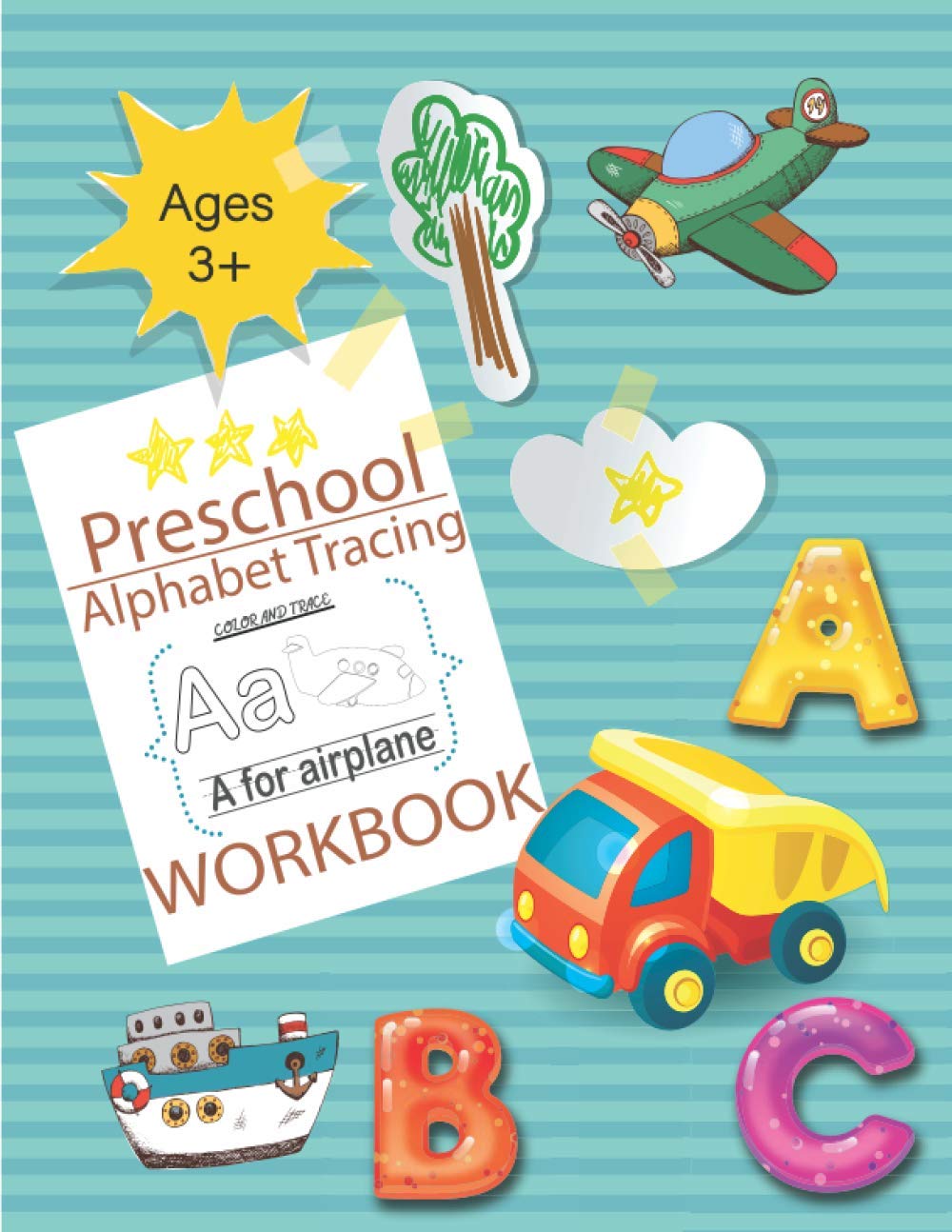 Buy Preschool Alphabet Tracing Workbook: Learn to Write Workbook ...