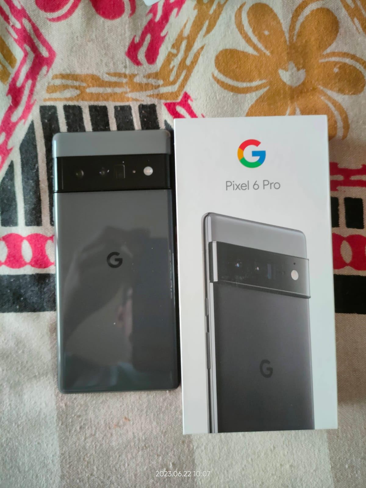 Google Pixel 6 Pro 5G (Stromy Black, 12GB RAM, 128GB Storage) : Amazon ...
