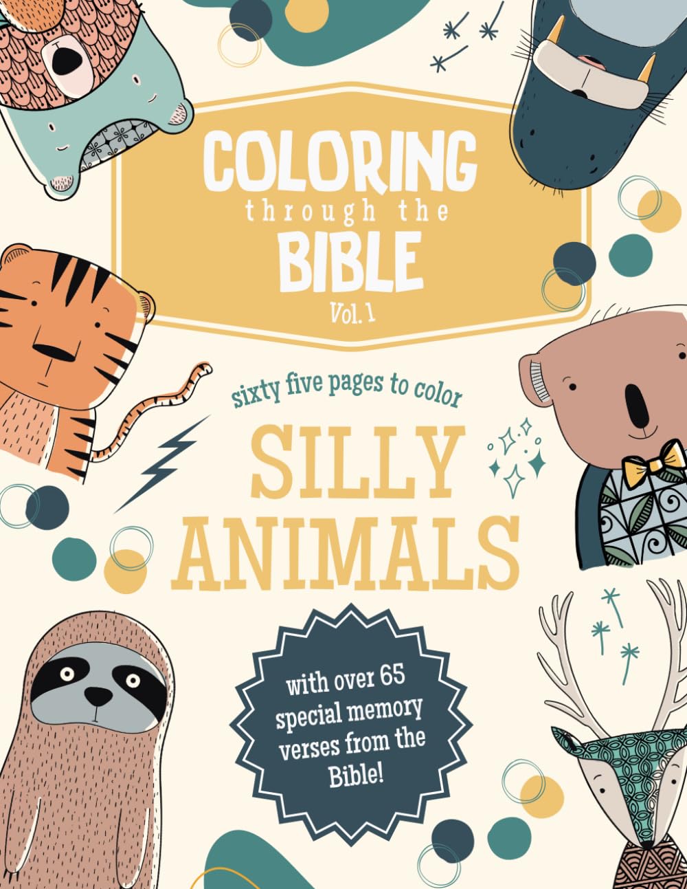 Coloring through the Bible: Silly Animals - Bible Coloring Books for ...