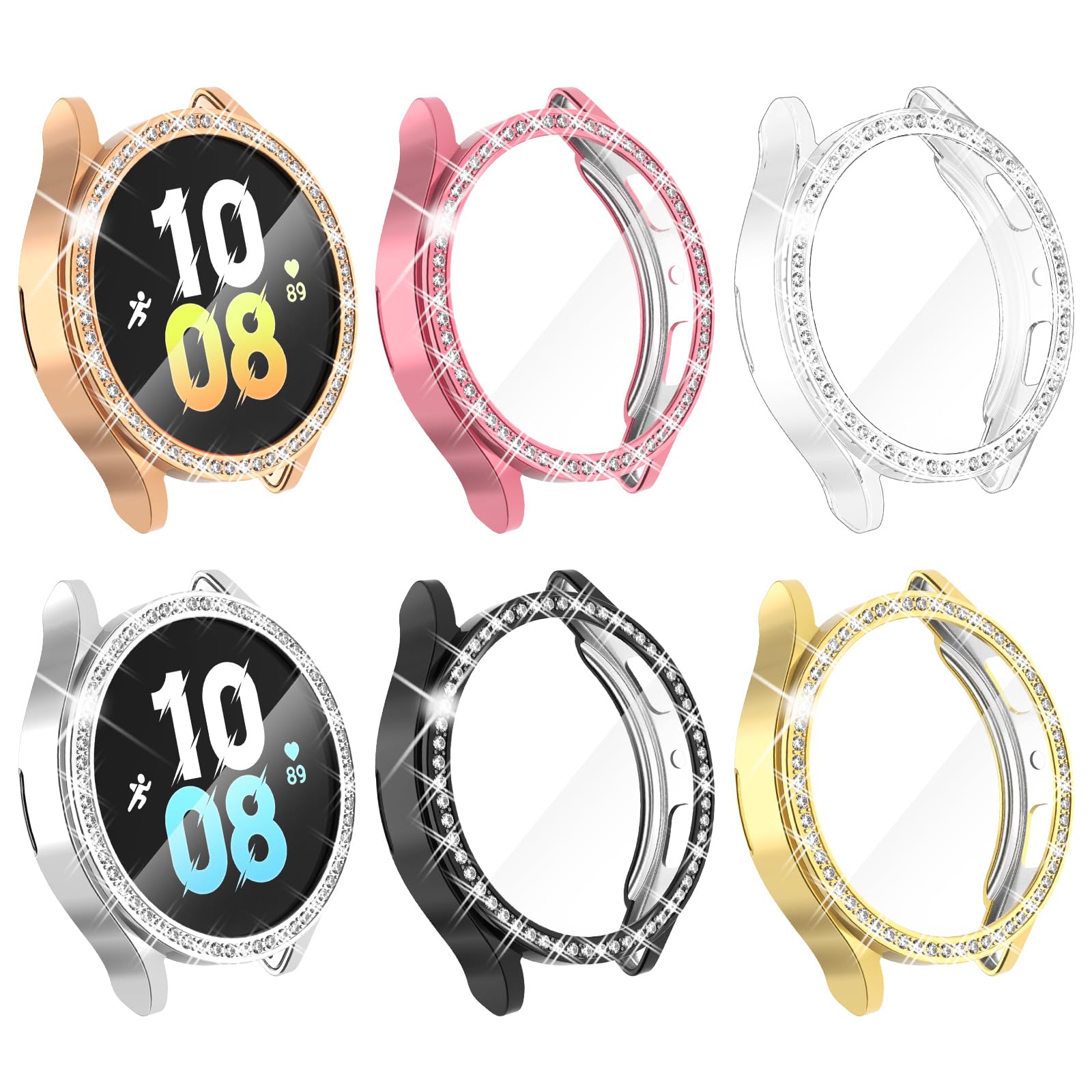Amazon.com: Fullife 6-Pack Compatible with Samsung Galaxy Watch 5 ...
