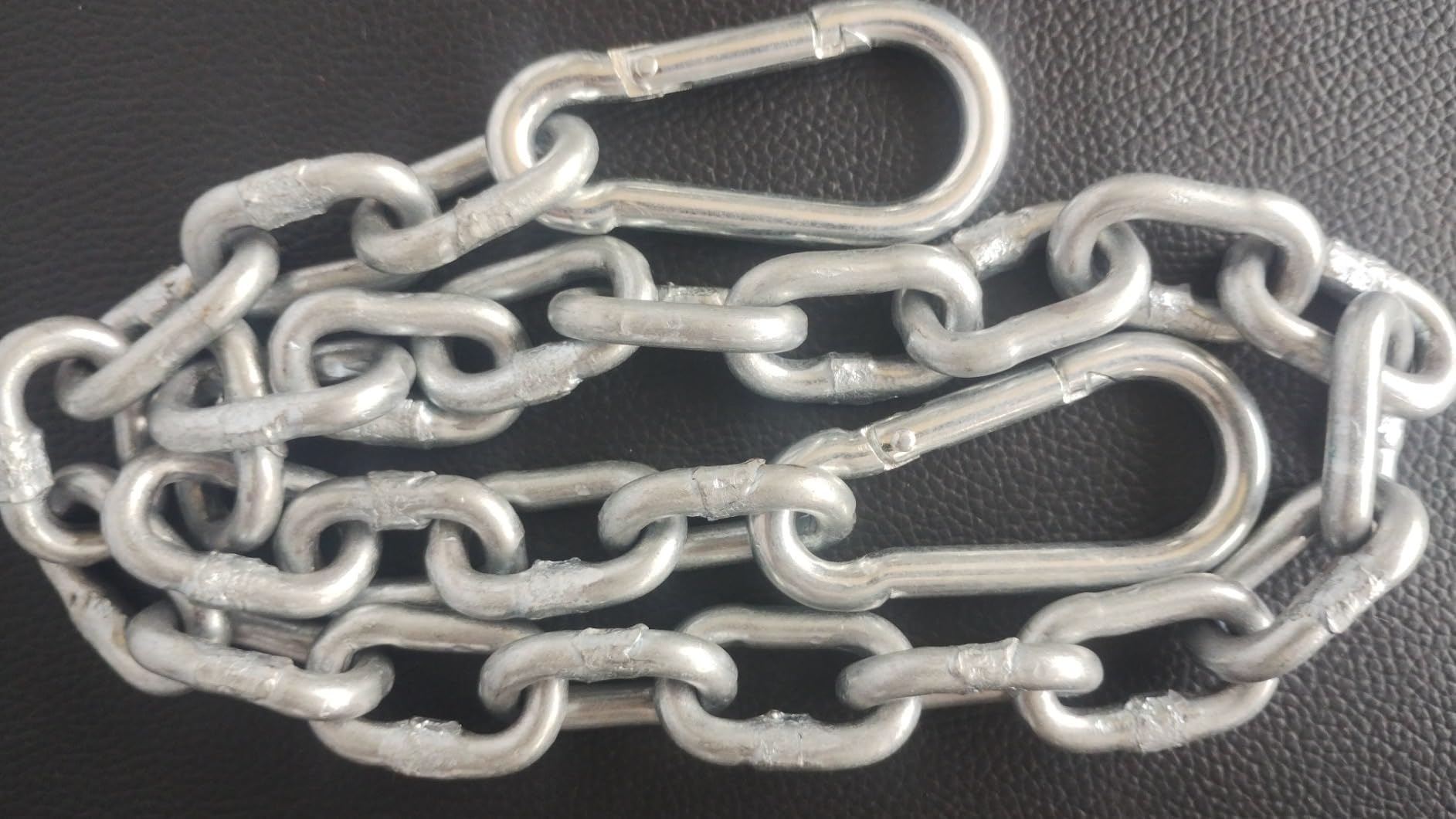 SMARTCAREWOOD Strong Heavy Duty Swing Metal Chain for Hammock Punching ...