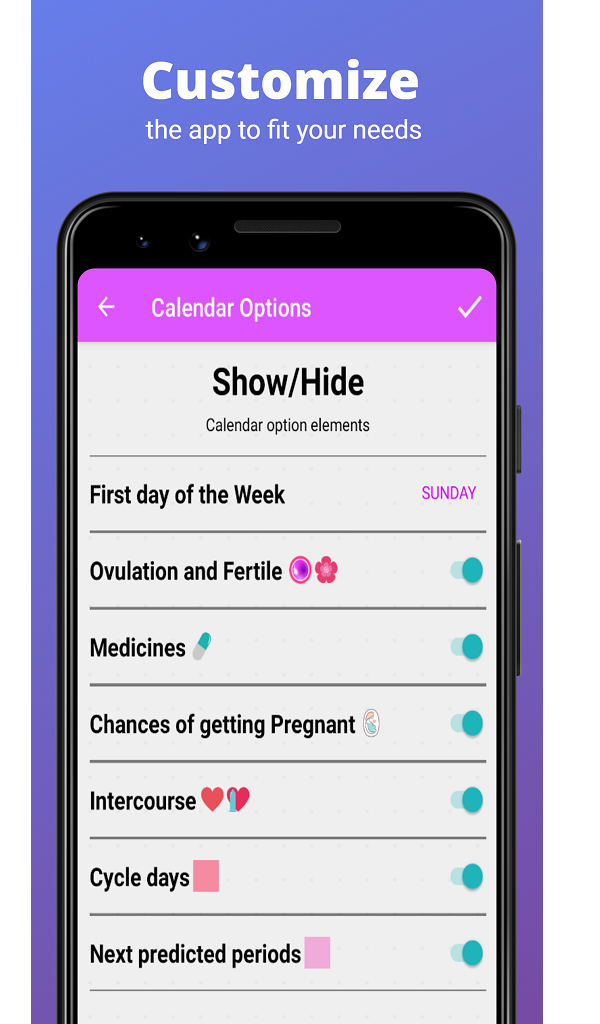 Eve Calendar: Period Tracker - App on Amazon Appstore